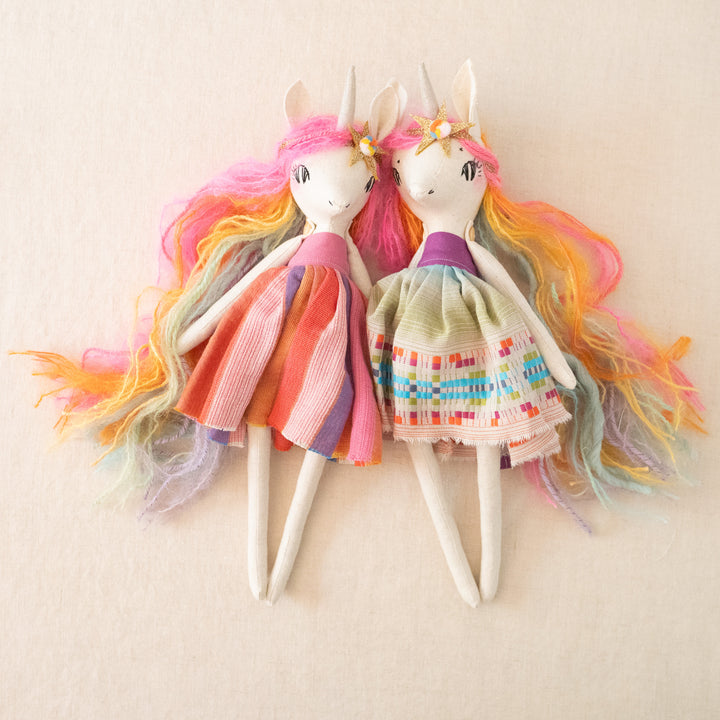 Unicorn Doll - Handmade Bespoke Unicorn Doll by Forest Creature