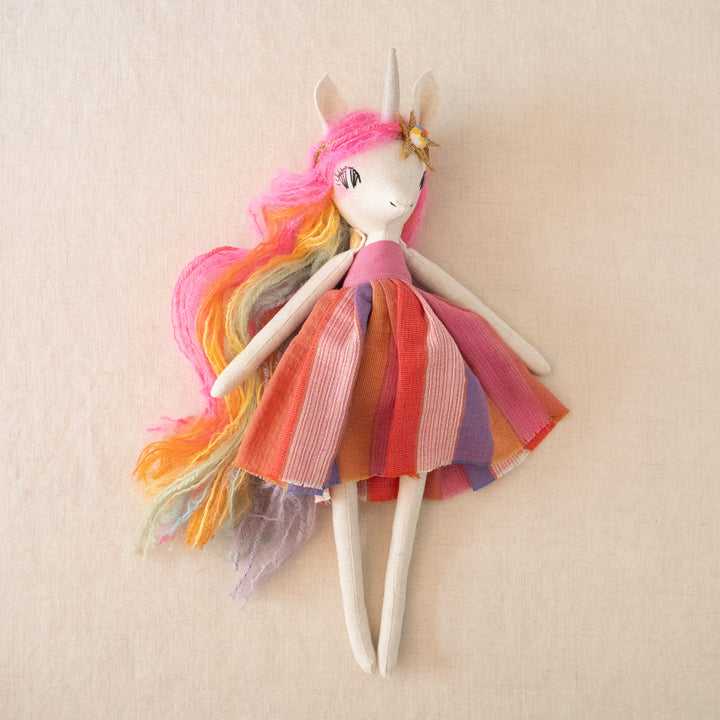 Unicorn Doll - Handmade Bespoke Unicorn Doll by Forest Creature